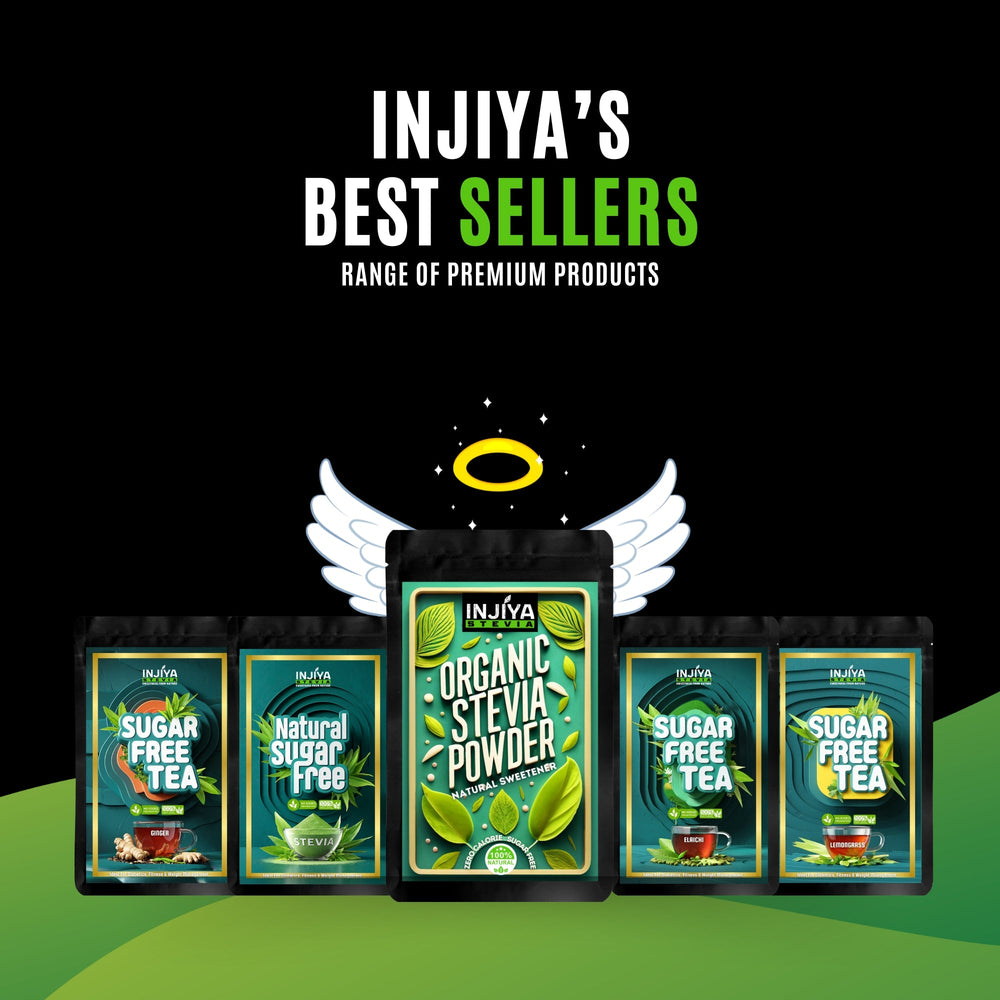 Stevia Tea Benefits & Uses | India’s Trusted Sugar-Free Tea – Injiya ...